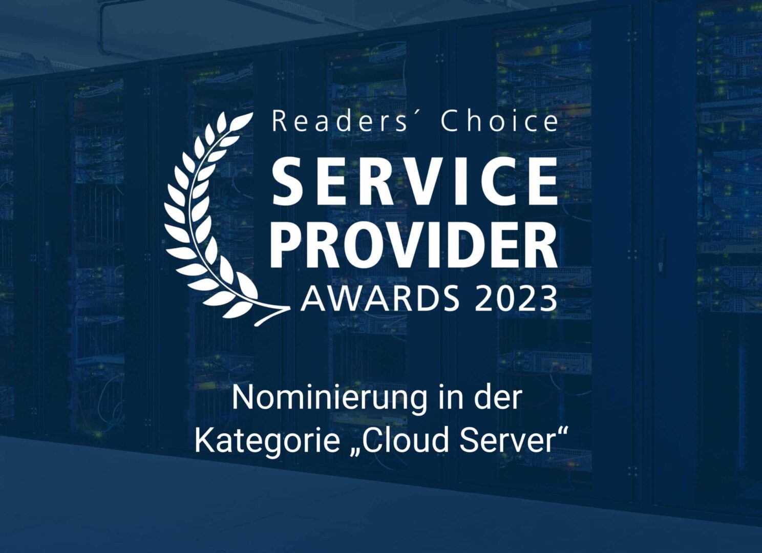 Service Provider Awards 2023 in the Cloud Server Category