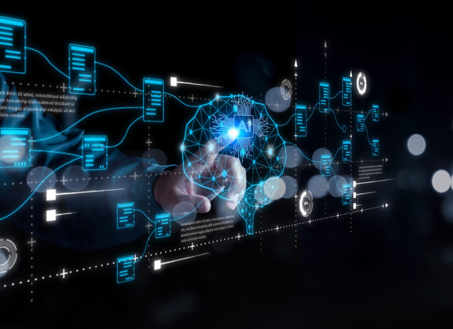 Artificial intelligence in cloud computing