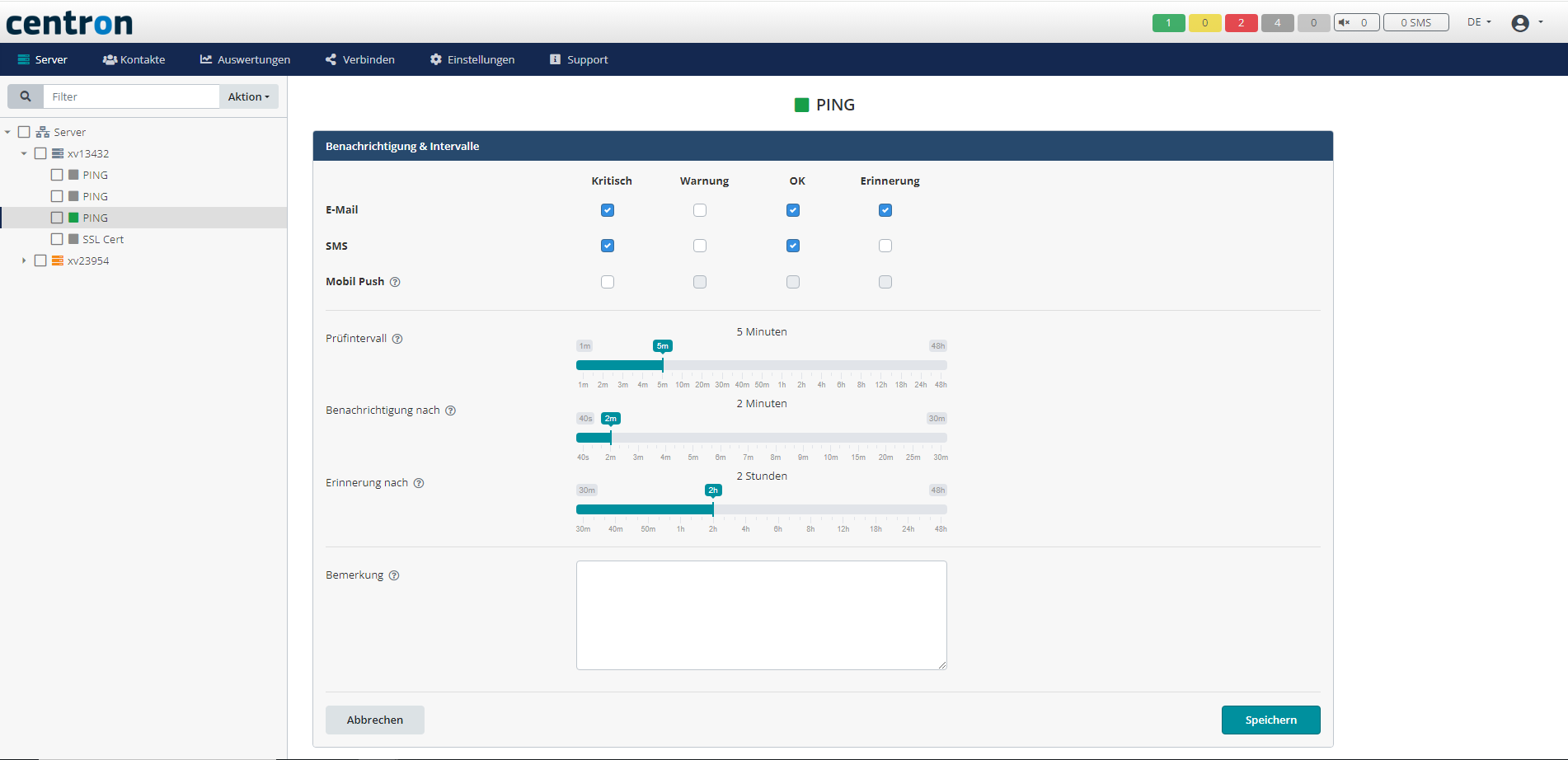 Infrastructure monitoring - monitor the performance of your cloud