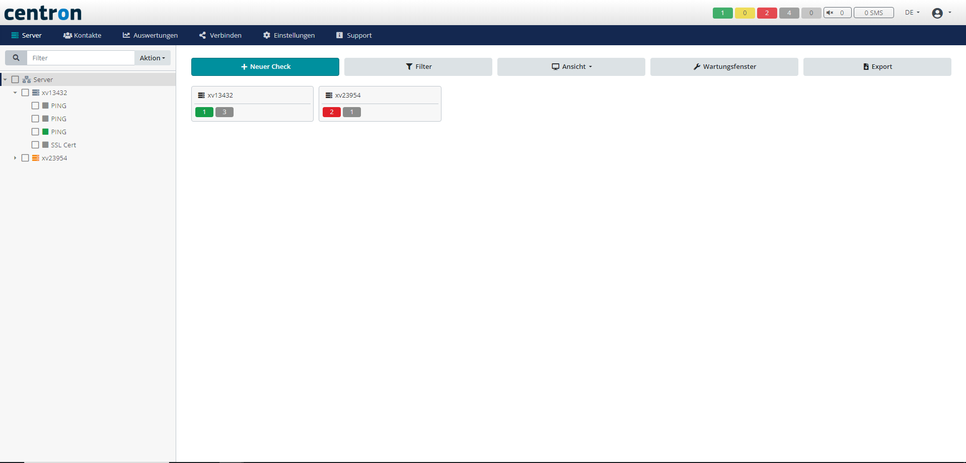 Infrastructure monitoring - monitor the performance of your cloud
